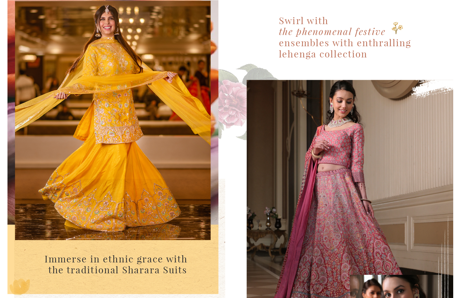 Pooja Sarees-Women Ethnic Wear Store | Indian Bridal Couture