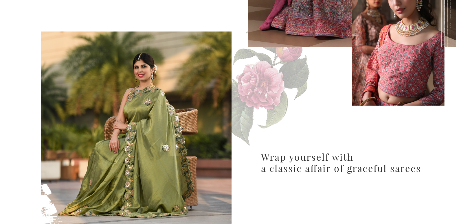 Pooja Sarees-Women Ethnic Wear Store | Indian Bridal Couture