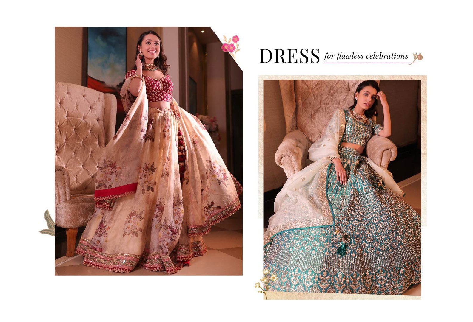 Pooja Sarees-Women Ethnic Wear Store | Indian Bridal Couture